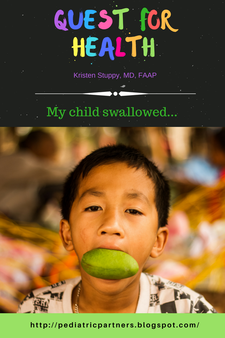 Quest for Health: My child swallowed....