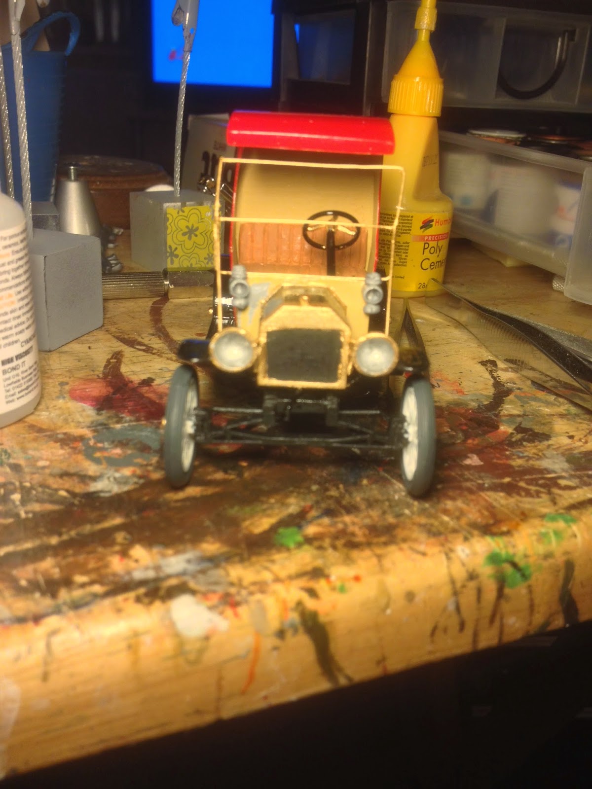 Scale Model Workbench: Ford model T conversion