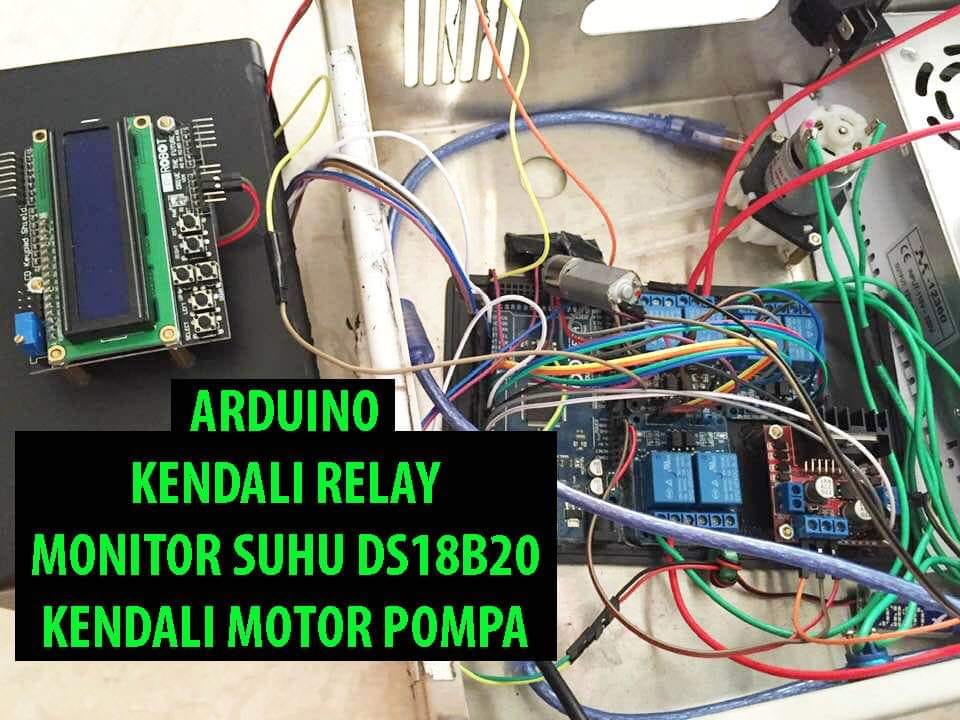 .: Alat Kendali Pompa Motor DC dan Monitor Suhu Ds18b20 VB 6 (Visual ...
