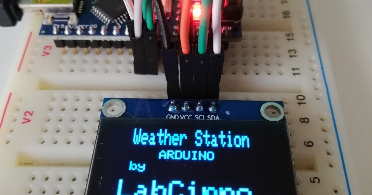 Arduino+DHT11+BMP180+Oled display i2c sh1106 con schermate che si alternano