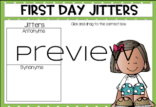 1st Grade Hip Hip Hooray!: First Day Jitters