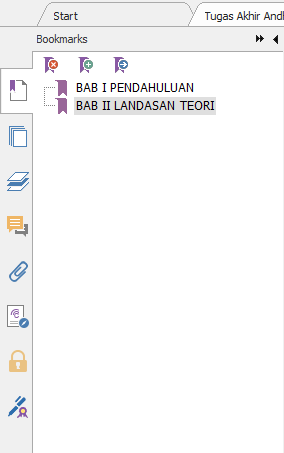 Cara Membuat Bookmark PDF di Foxit Reader - Warung Internet
