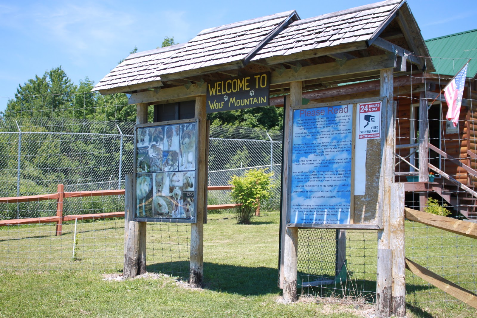 Reflections of katlupe: Visiting The Wolf Mountain Nature Center