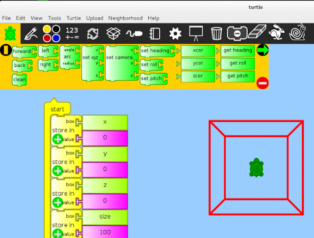 Programação & Robótica no CAIC: Turtle Arts e Turtle 3D