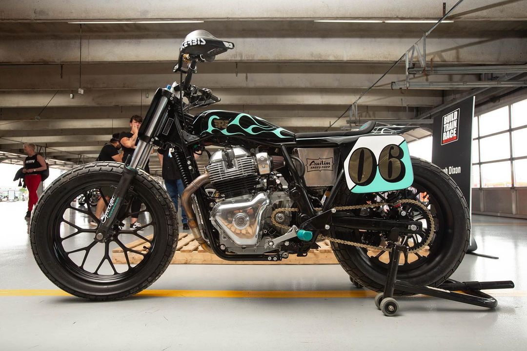 BUILD.TRAIN.RACE | Royal Enfield Program - RocketGarage - Cafe Racer ...