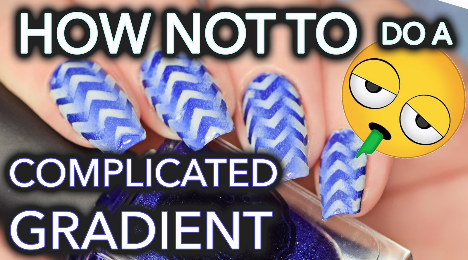 Simply Nailogical: How NOT to do complicated gradient nails