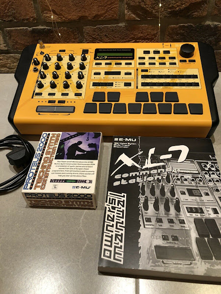 MATRIXSYNTH: EMU XL-7 Command Station w/ Techno Synth ROM