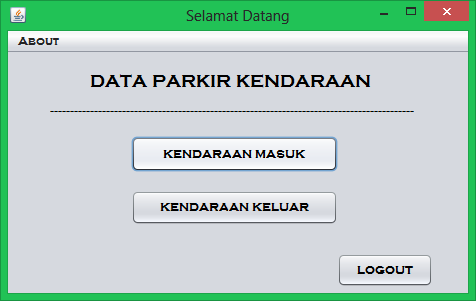 Tutorial Lengkap Membuat Aplikasi Parkir Kendaraan Menggunakan Java ...