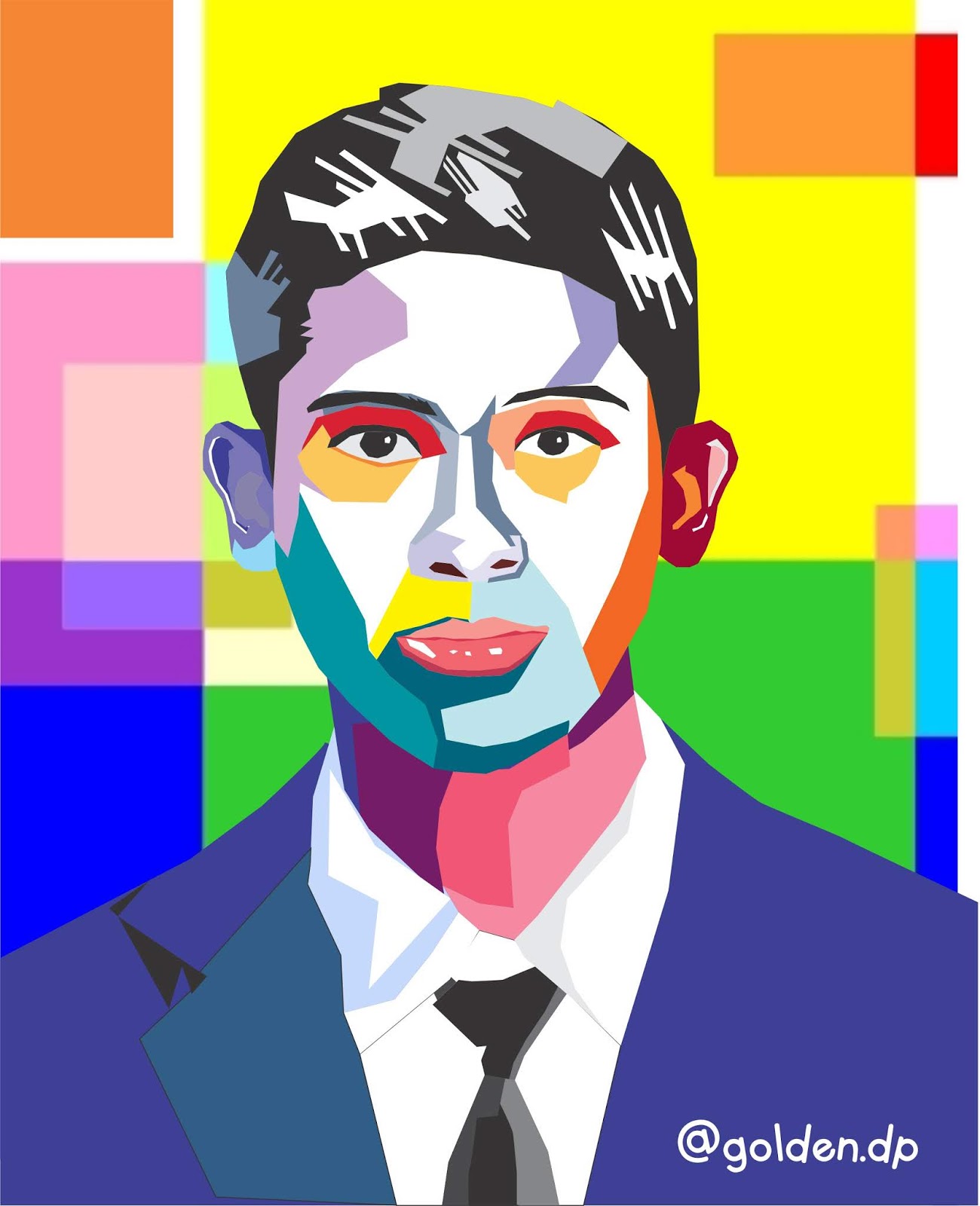 DESAIN VEKTOR ~ GOLDEN