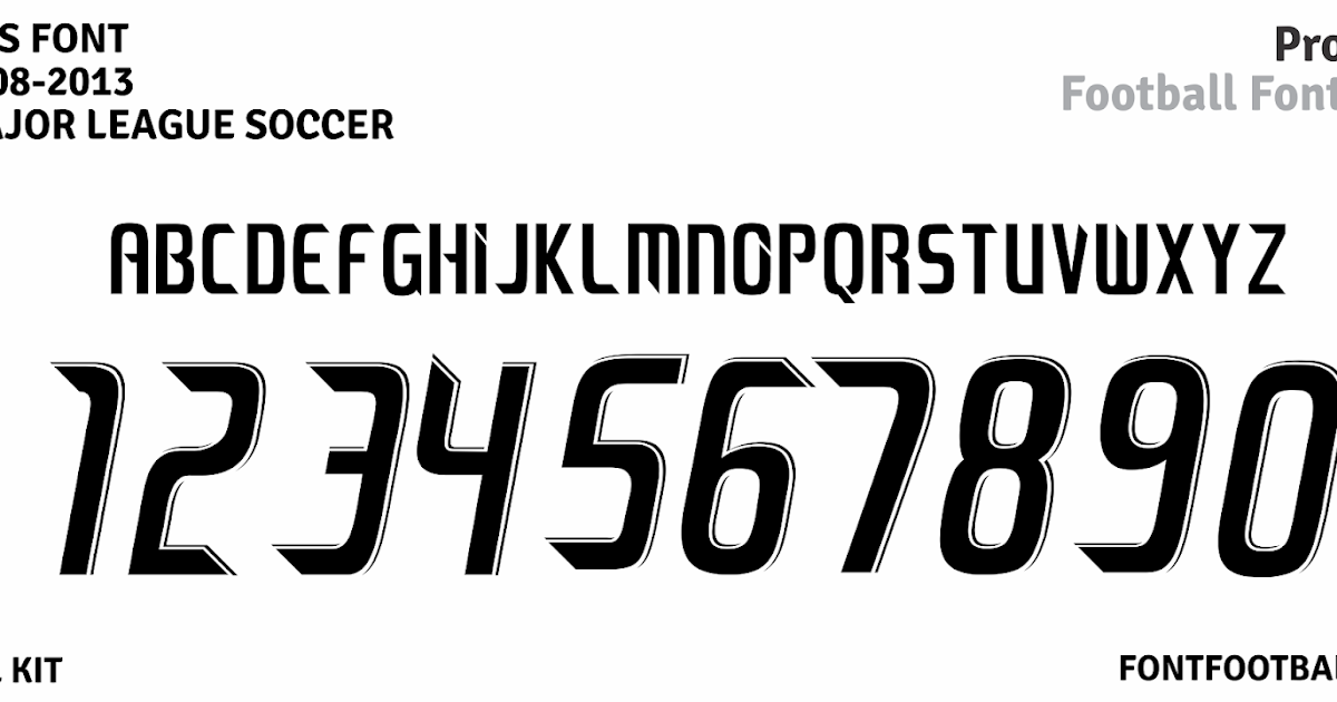 MLS 2008-2013 Font