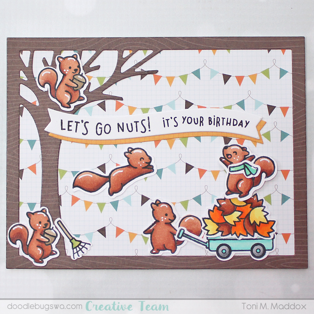 Frankie Helps Craft: Squirrels for Your Birthday