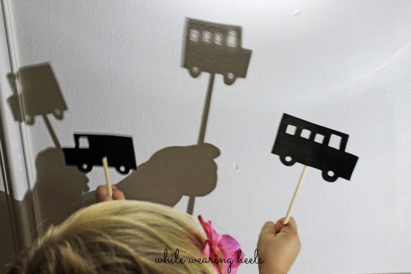 While Wearing Heels: Shadow Puppets