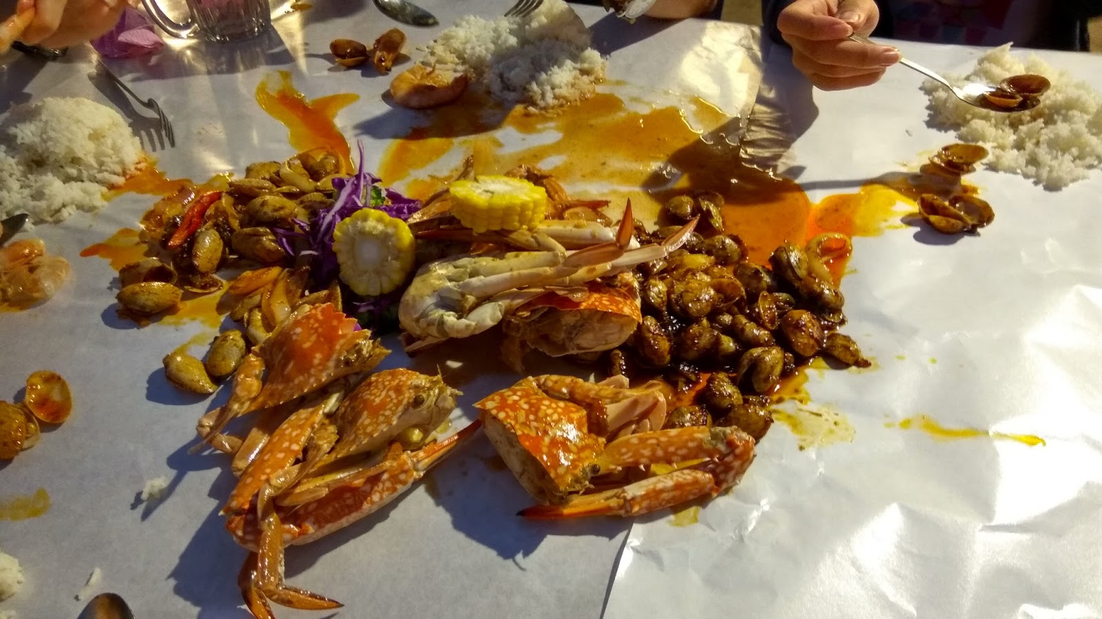 It's About Food!!: Fizzy Cafe Mee Udang Ketam @ Kampung Bukit, Bayan Lepas