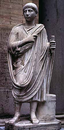 DOMVS ROMANA: Toga virilis, ritos de paso juveniles en la antigua Roma