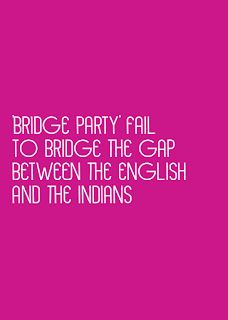 In what way does the 'Bridge Party' fail to bridge the gap between the ...