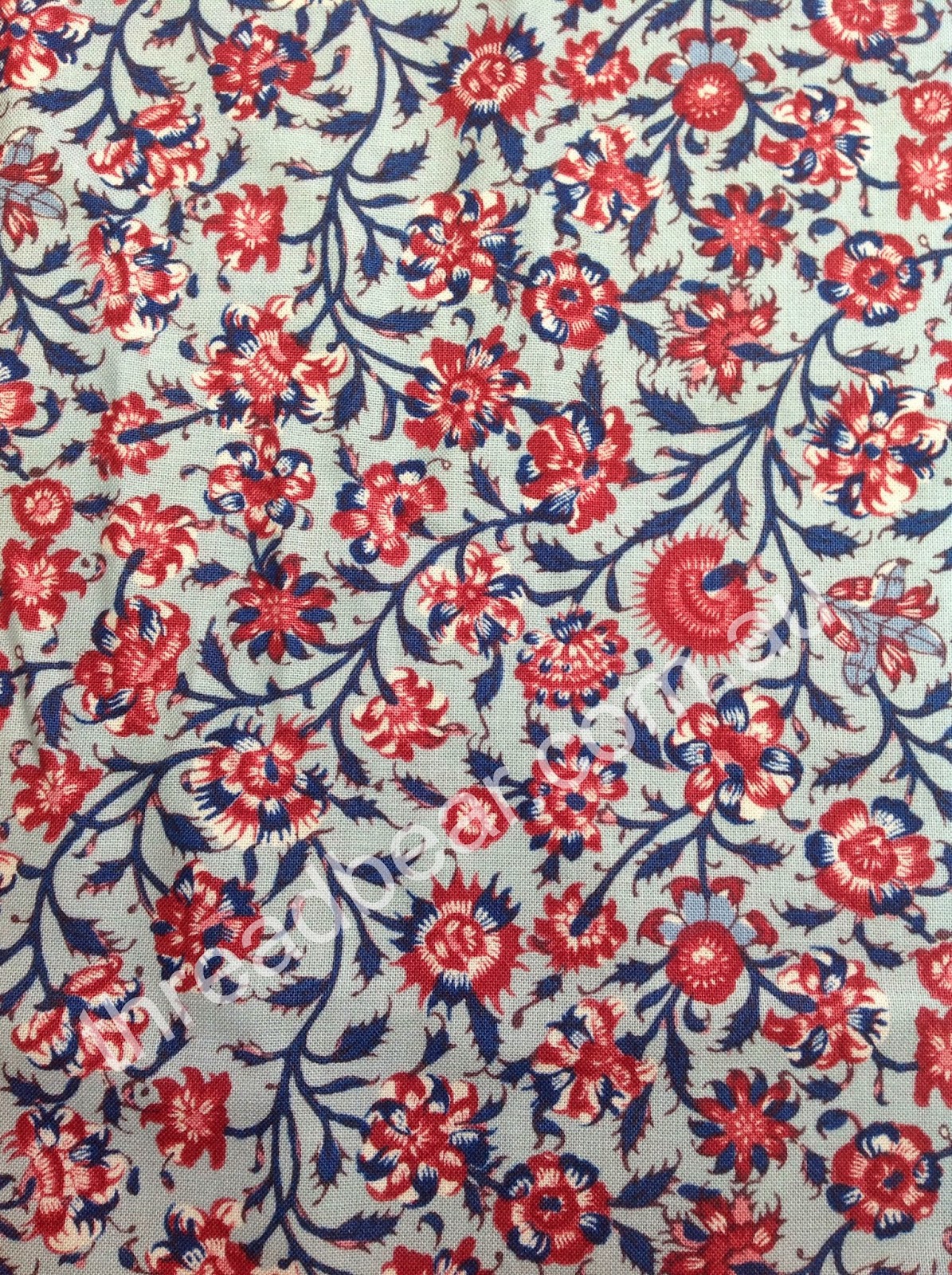 Threadbear: Three Big Cheers Today...More Dutch Chintz.