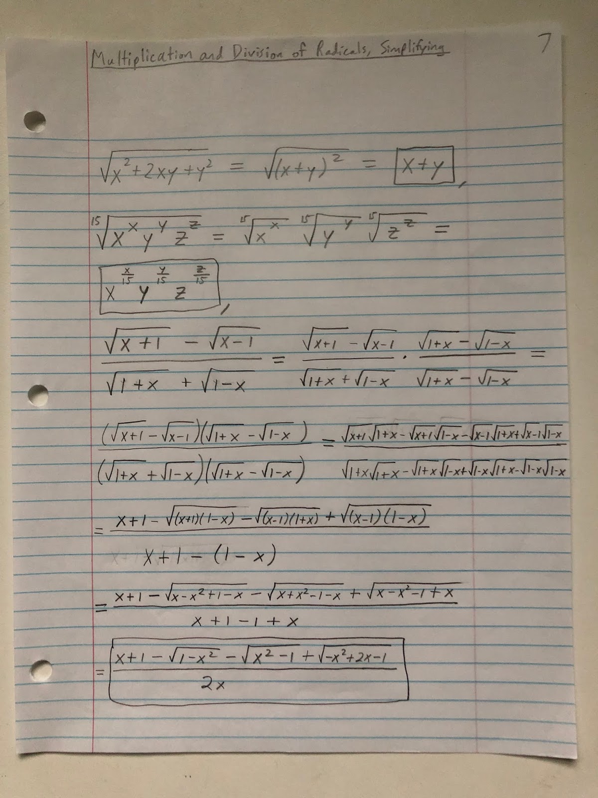 Professor Frank’s Math Blog: March 2020