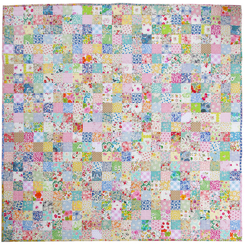 Red Pepper Quilts: Scrappy Liberty Patchwork Quilt