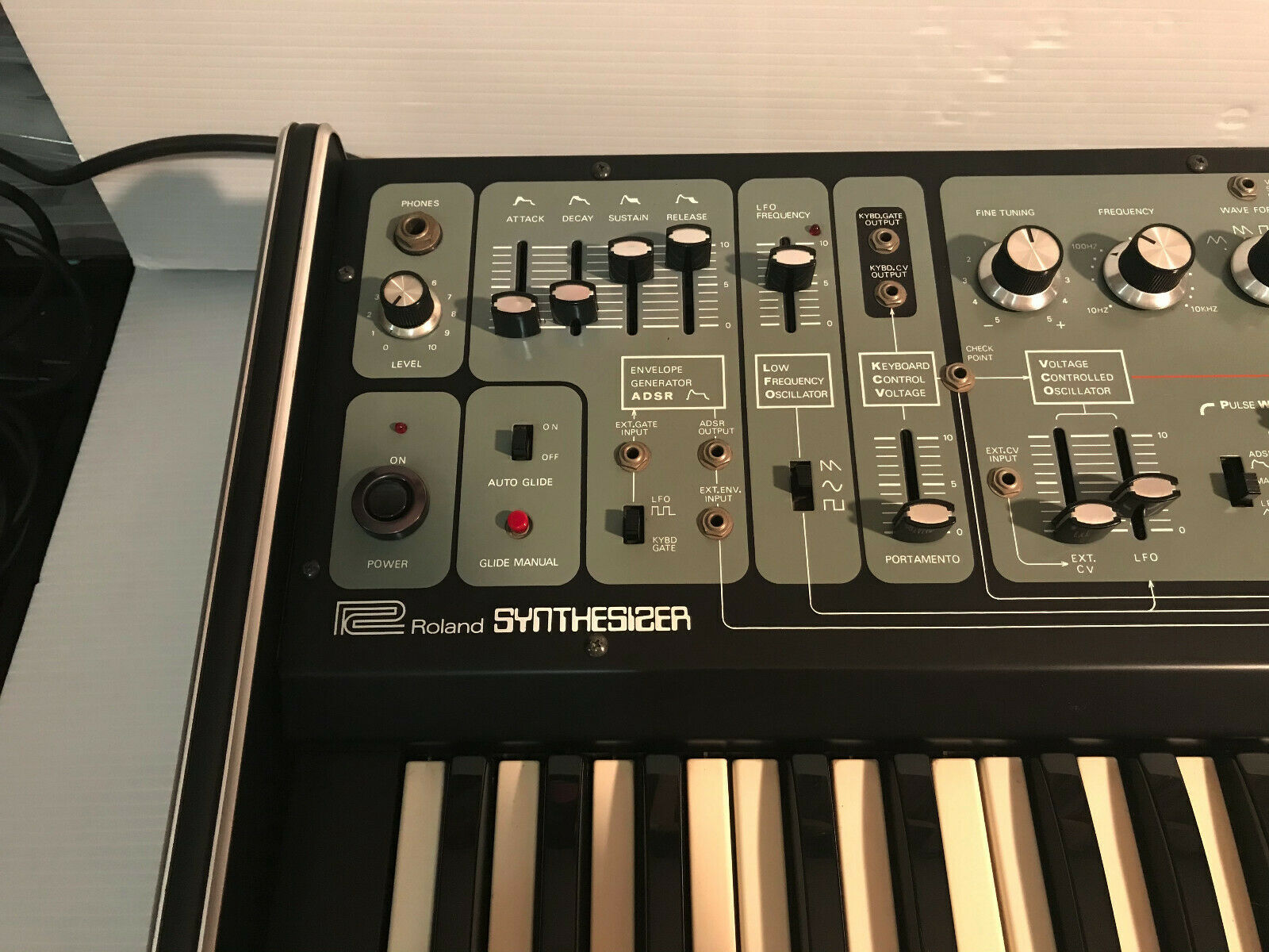 MATRIXSYNTH: Roland System 100 101 Analog Synth Synthesizer Keyboard