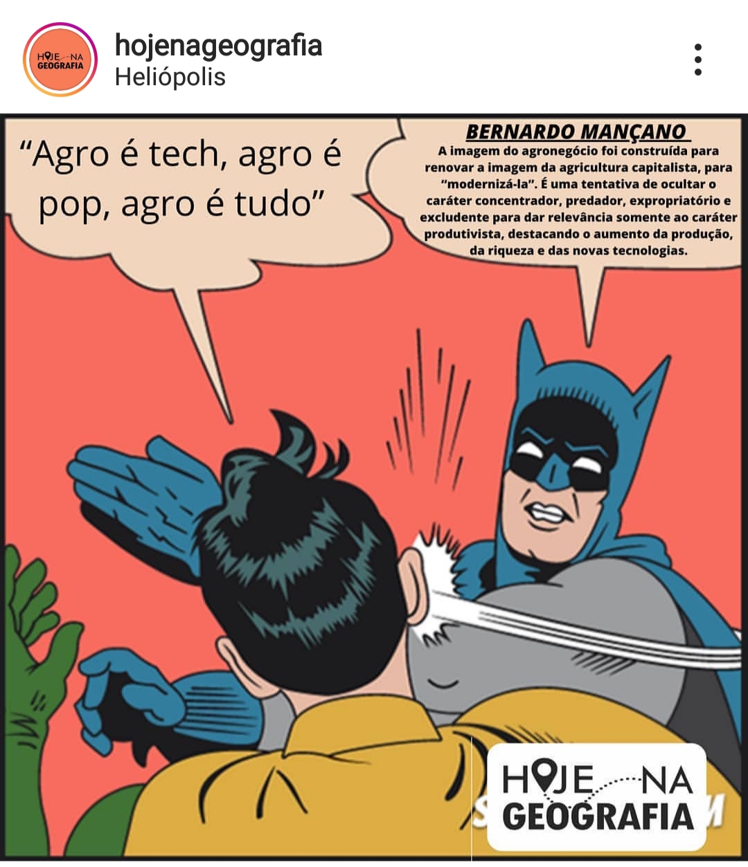 FÓRMULA GEO: Agro é pop? Charge...