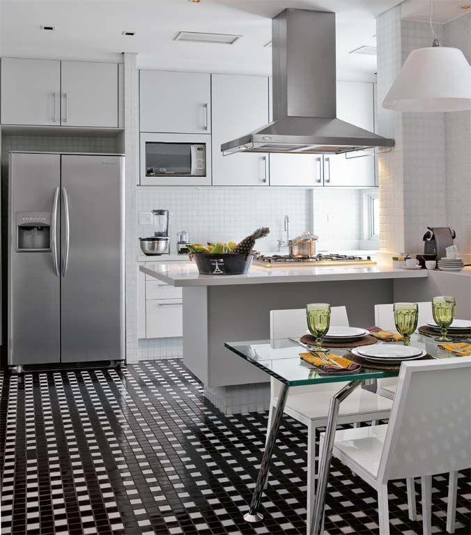 Piso com pastilha | Dany Freitas - Design de Interiores , Decoração