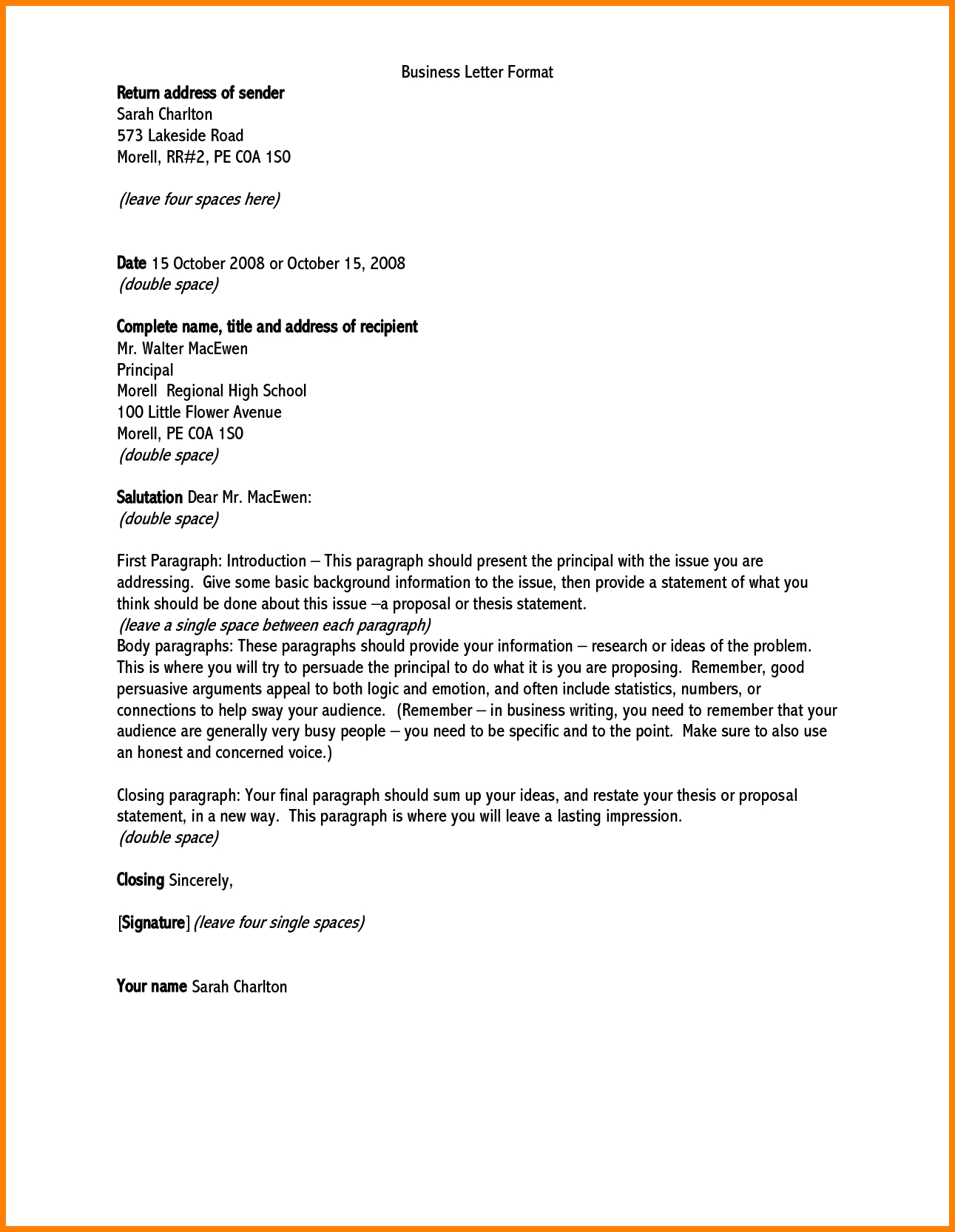 Return Address On Letter Thankyou Letter return-address-on-letter-thankyou-letter