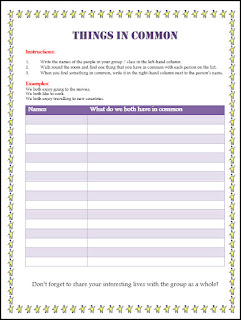 Ice Breakers for Use in Business, ELS and Classroom Lessons | Resource ...