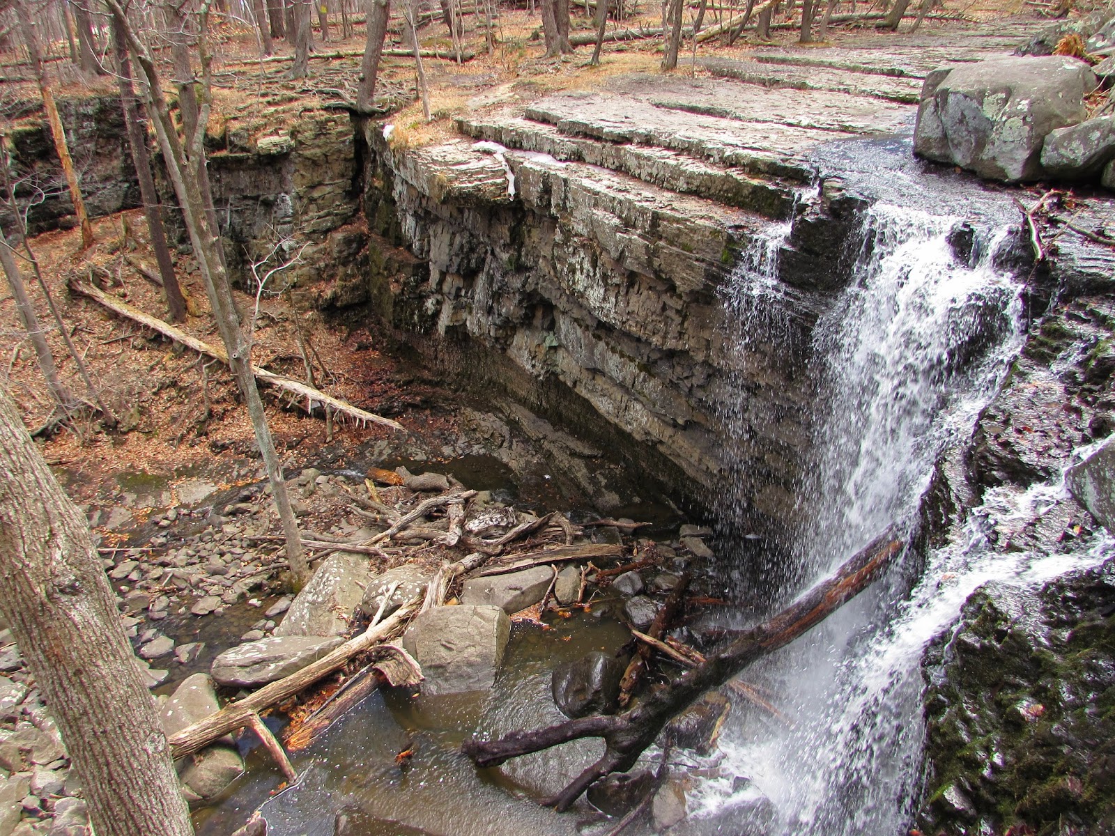 Ringing Rocks and Waterfall, Upper Black Eddy, Bucks County, PA ...