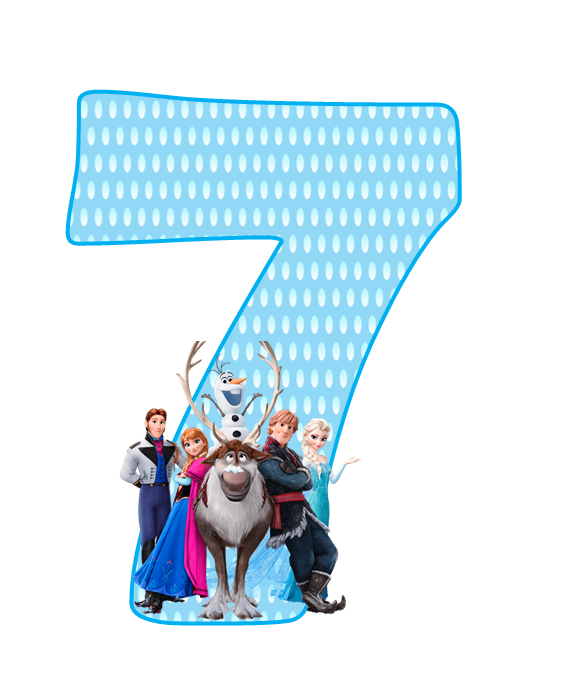 Kits imprimibles gratis : Abecedario y números Frozen