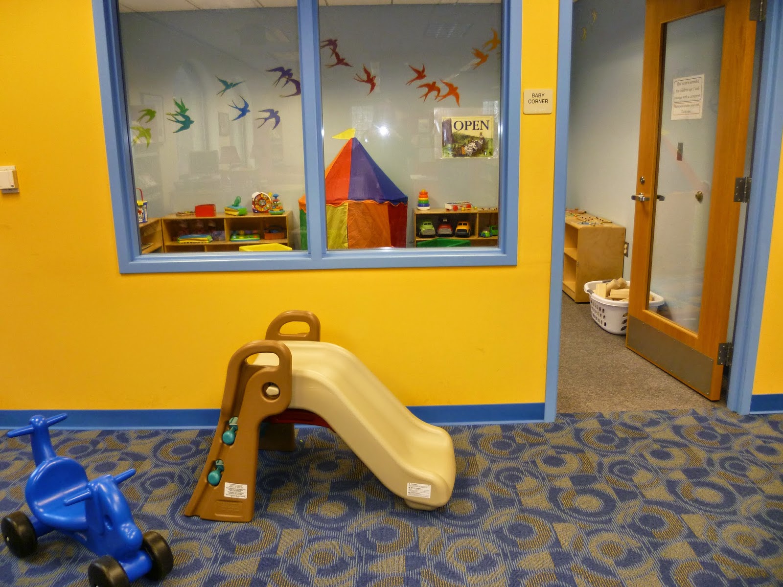 Simsbury Library Children's Room: Baby Room update complete! New toys ...