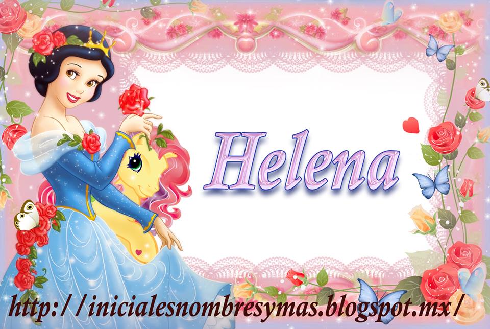 Iniciales Nombres y Más: Hermosa princesa con nombres