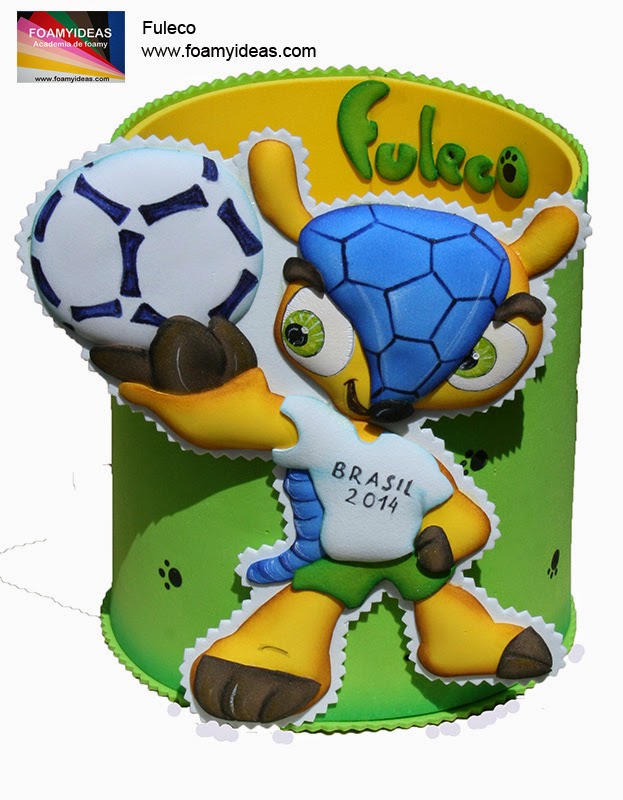 FOAMYIDEAS: Fuleco Mania - en foamy