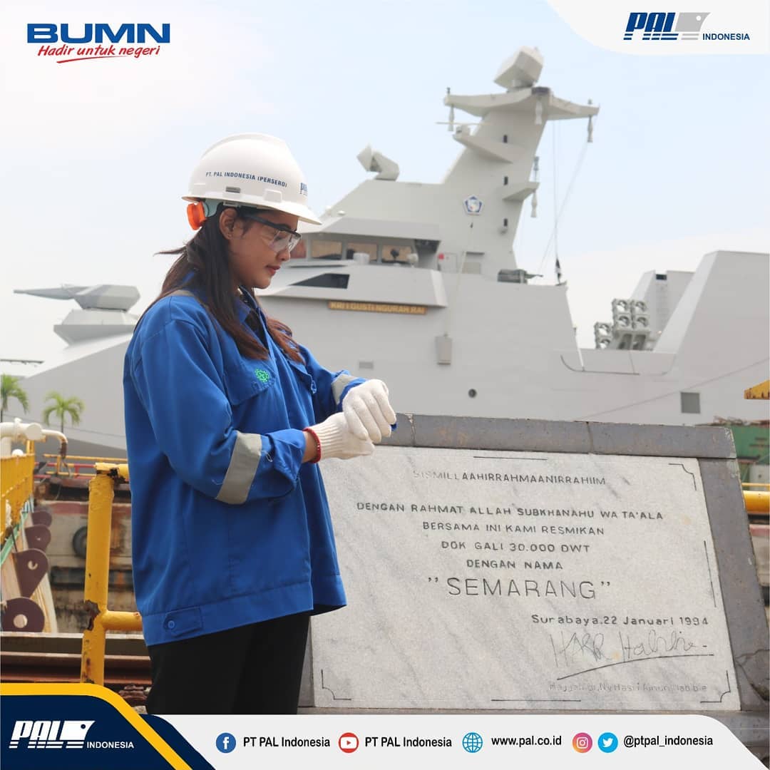 DEFENSE STUDIES: KRI I Gusti Ngurah Rai-332 Selesai Dipasang Millenium ...