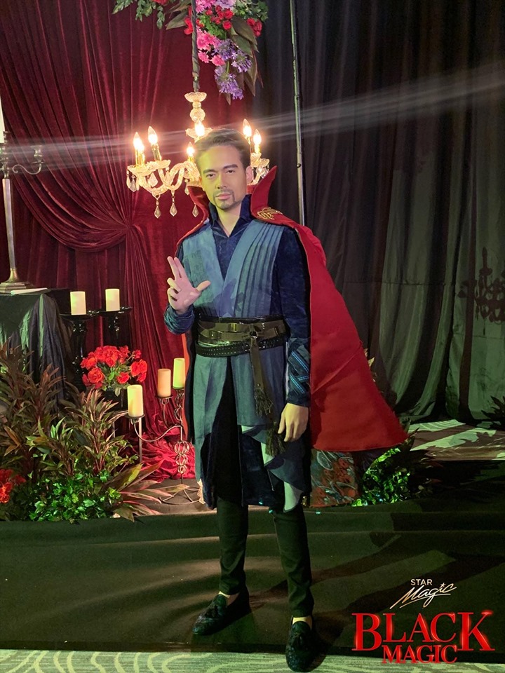 PHOTOS: Stars in their coolest, scariest costume at Black Magic ...