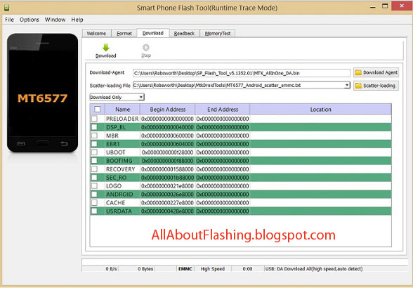 SP Flash Tool ~ MTK Flash Tool , Mediatek CPU Flashing Tool - All About ...