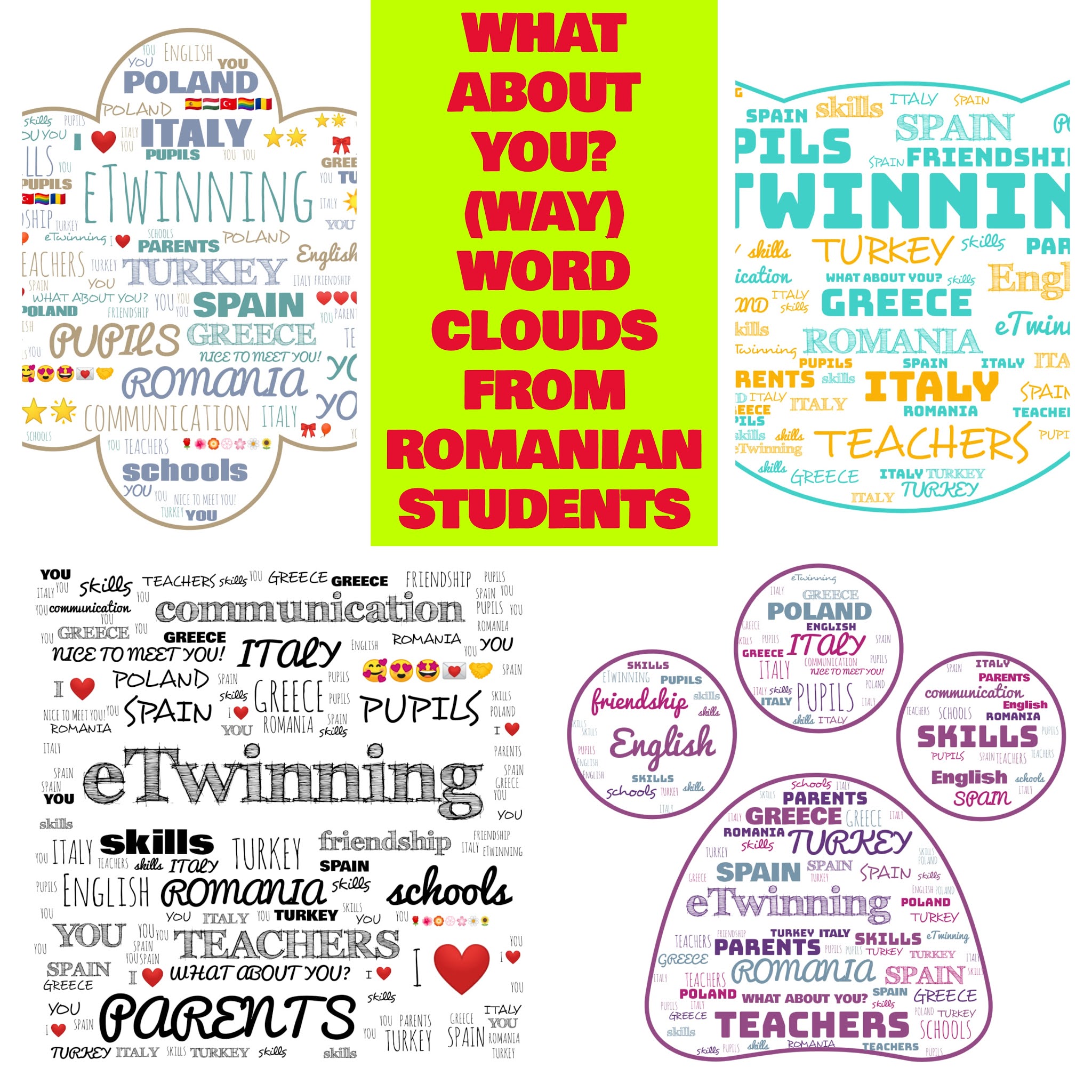 Word clouds from my students