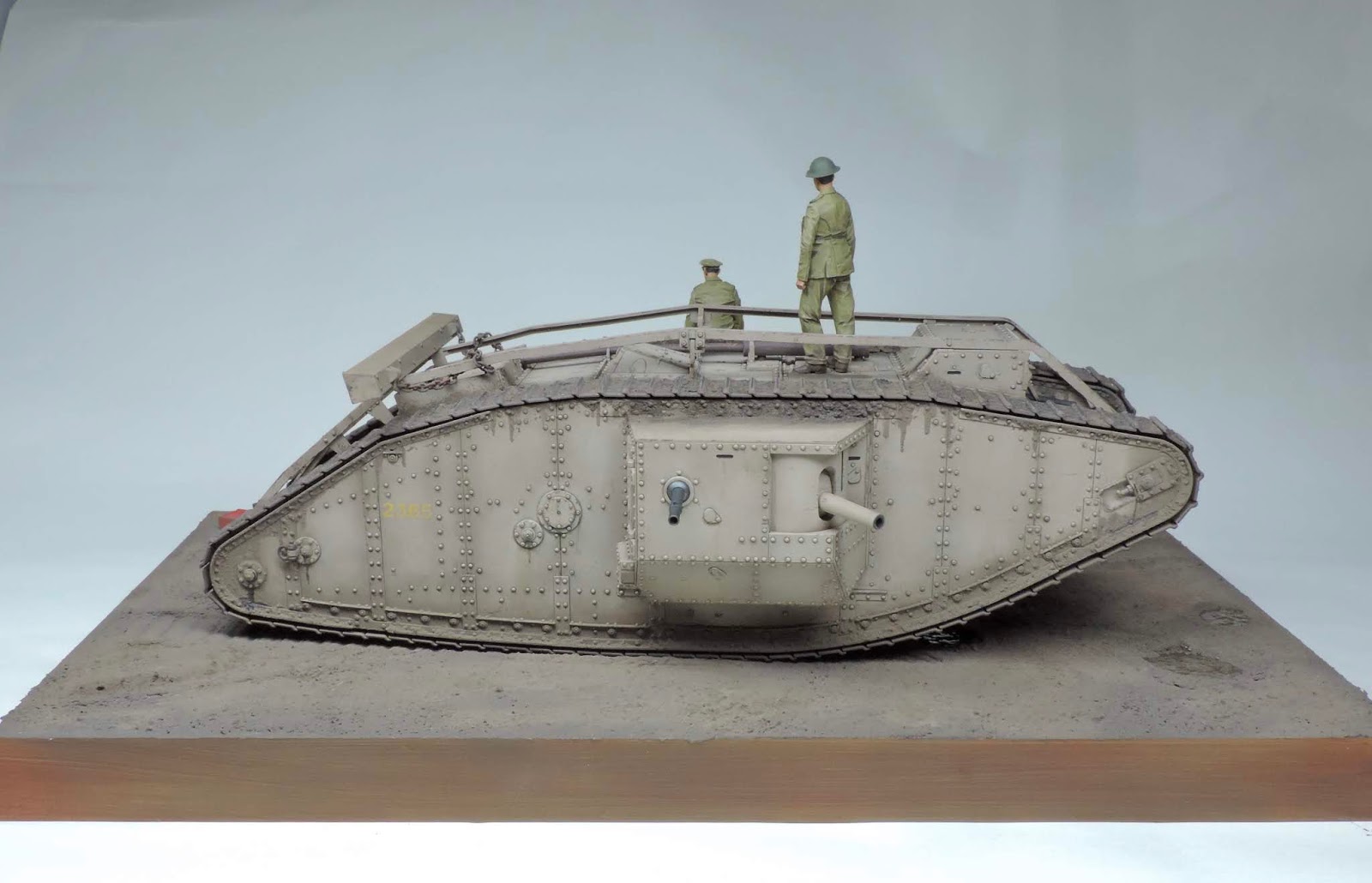 Pete's Model World : Tamiya Male Tank Finished