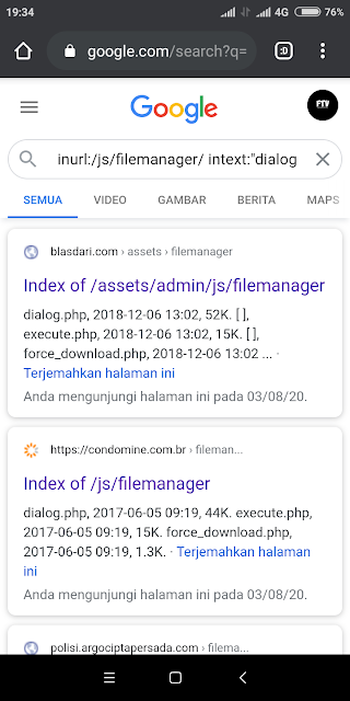 Cara Deface Responsive File Manager + Live Target - Blog Babacang