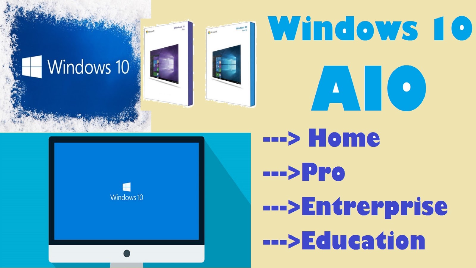Windows 10 aio 6in1 full version activated - dsaelabel