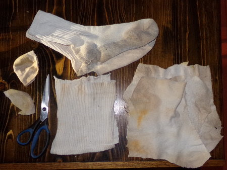 Leigh's Fiber Journal: Plain Mending: Darning and Patching Socks