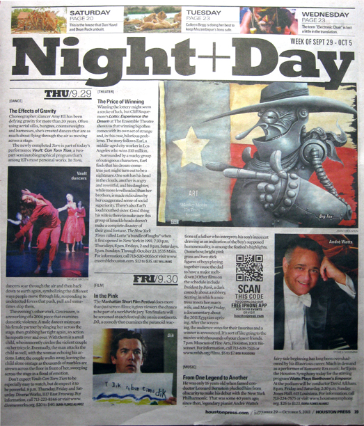 JIMMY HOUSTON ART: PRESS