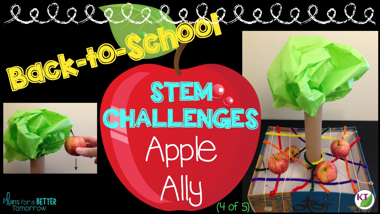 5 Back to School STEM Challenges for Grades 2-8