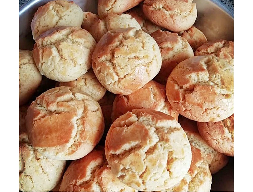 Receitas práticas de culinária: Bolinhos secos da tia Júlia