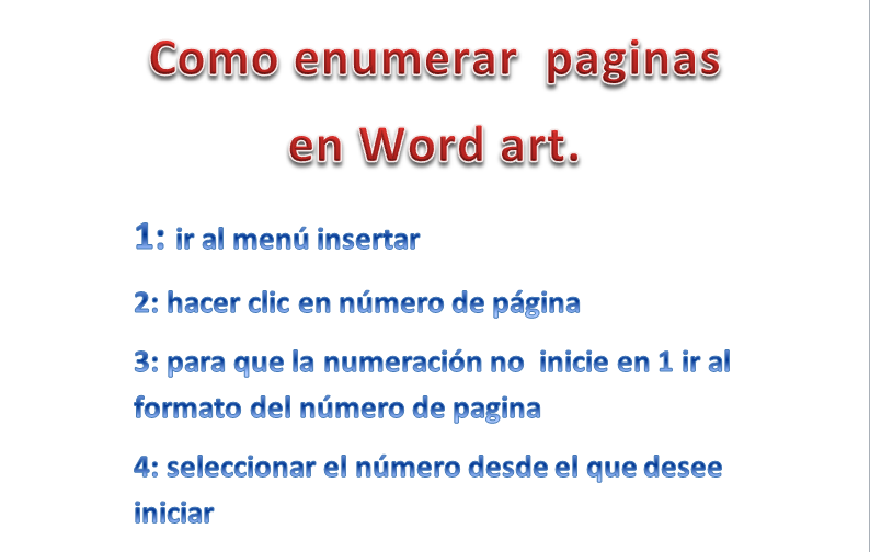 Valentina: ENUMERAR UNA LISTA EN WORD Valentina: ENUMERAR UNA LISTA EN WORD