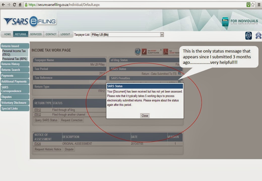 I Am Consumer SA: Is SARS E-filing as "Simple and Efficient" as Advertised?