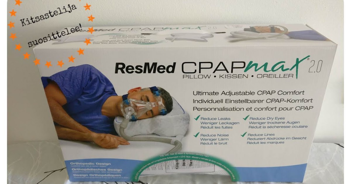Kitsastelija: Katjan katsaukset: CPAP Max 2.0 -tyyny