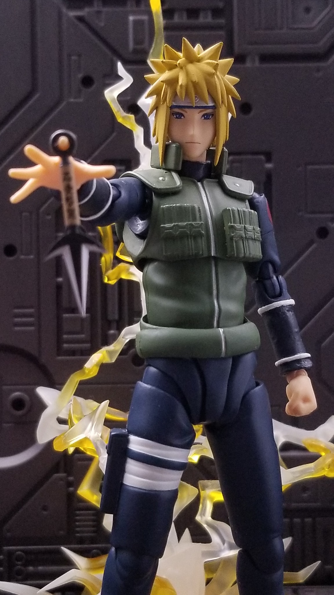 SHF Naruto Namikaze Minato Custom 火影忍者/狐忍 波風水門/波風皆人 改造, SHF Minato, SHF ...