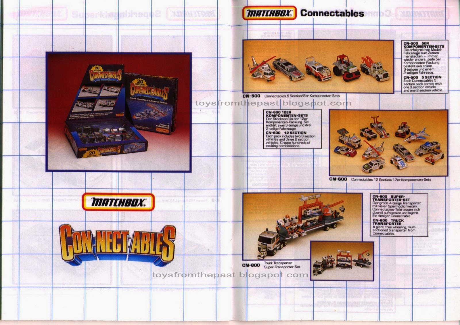 Toys from the Past: #471 MATCHBOX - CONNECTABLES (Part 1) (1989)
