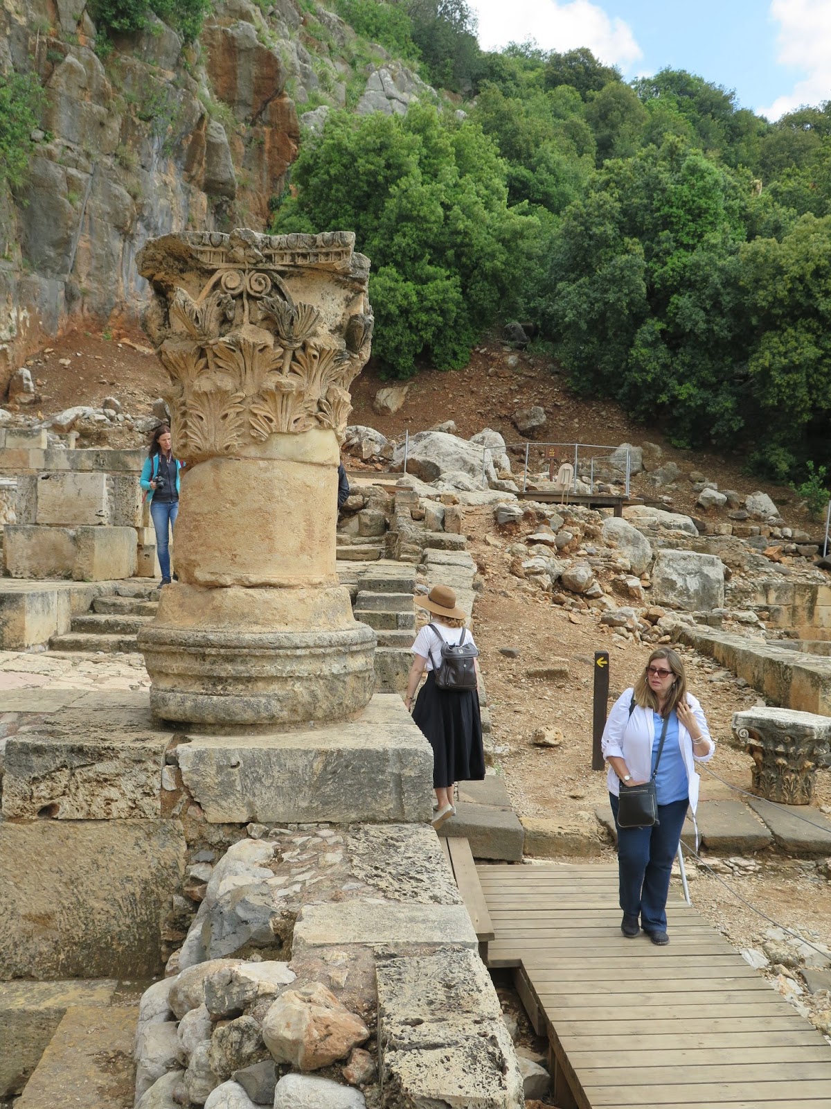 The Holyoaks in the Holy Land: Banias (Caesarea Phillipi)