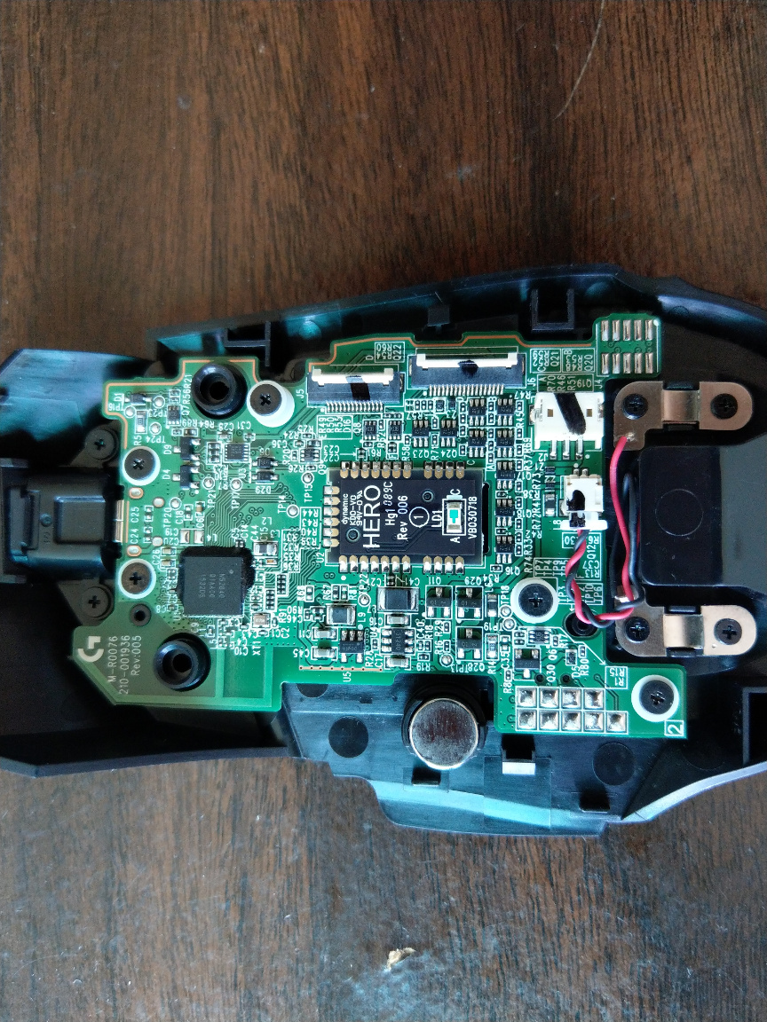 滑鼠 更換按鍵、拆解: 羅技 G502 無線 滑鼠 Logitech lightspeed wireless 拆解 & 按鍵更換 凱華 GM ...